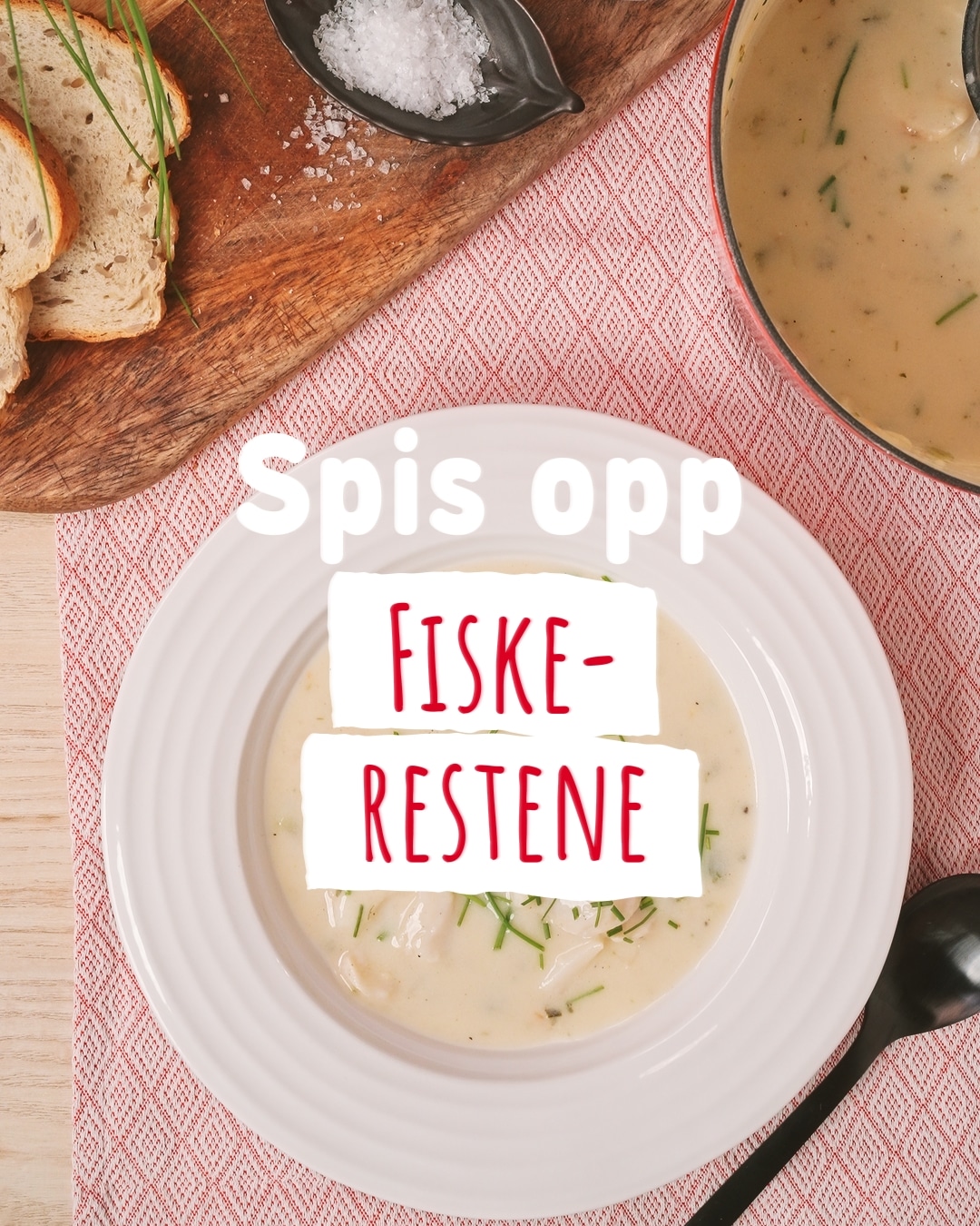 Bergensk fiskesuppe med fiskerester - TORO
