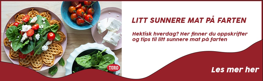 Sunne måltider for hele uken - TORO